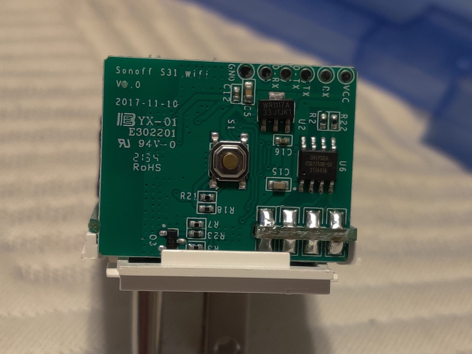 Using the Sonoff S31 with ESPHome: First-Time Flash | Scott's Blog